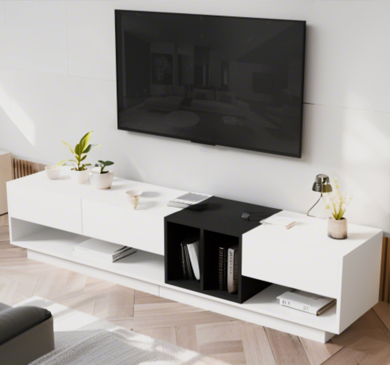 Latitude Run® ON-TREND Sleek And Stylish TV Stand | Wayfair