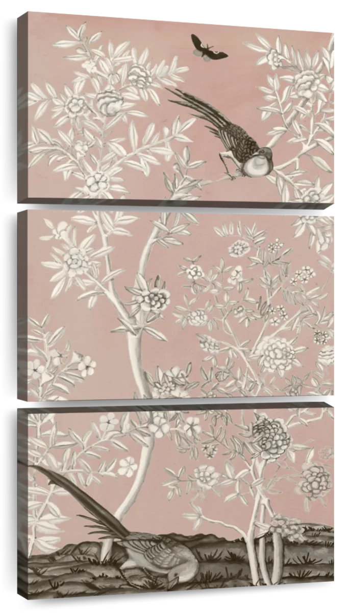 Winston Porter Blush Chinoiserie II | Wayfair