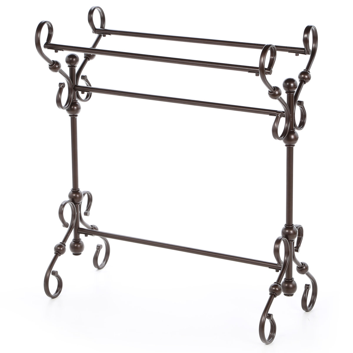 Fleur De Lis Living Blanket/ Quilt Rack & Reviews | Wayfair