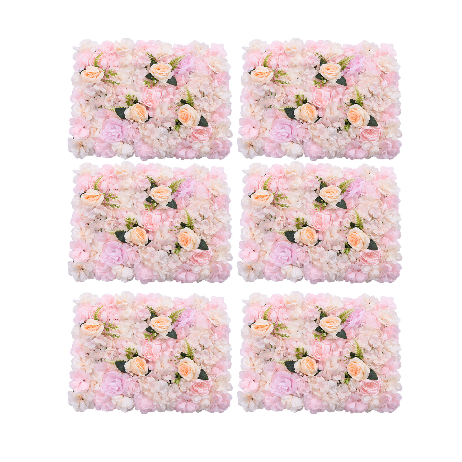 Primrue Silk Roses Wall Panel Arrangement | Wayfair