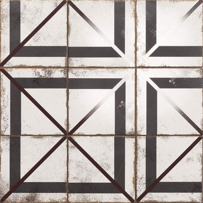 Long Island Mosaics & Tile Metallici 8x8 Porcelain Vintage Wall & Floor ...