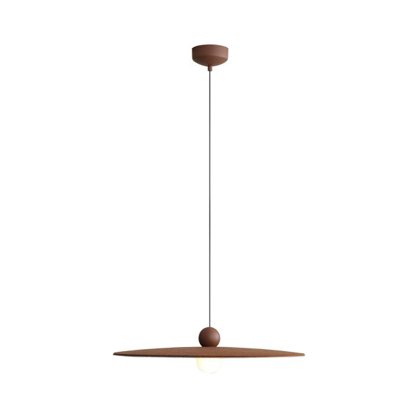 Ebern Designs Meier 24" LED Pendant in Coffee - Wayfair Canada
