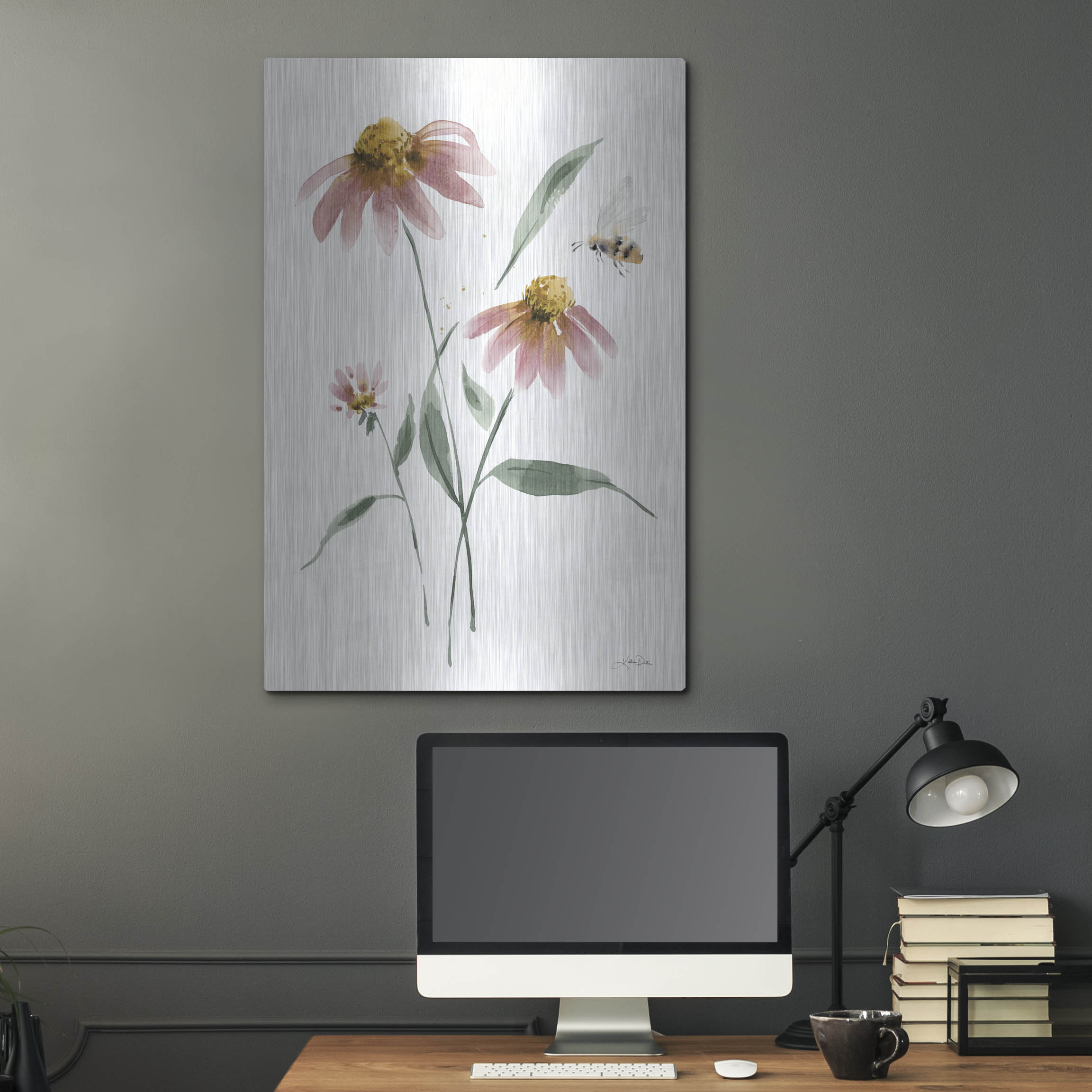 Lark Manor™ Wild For Honeybloom Wildflowers 5' by Katrina Pete Metal ...