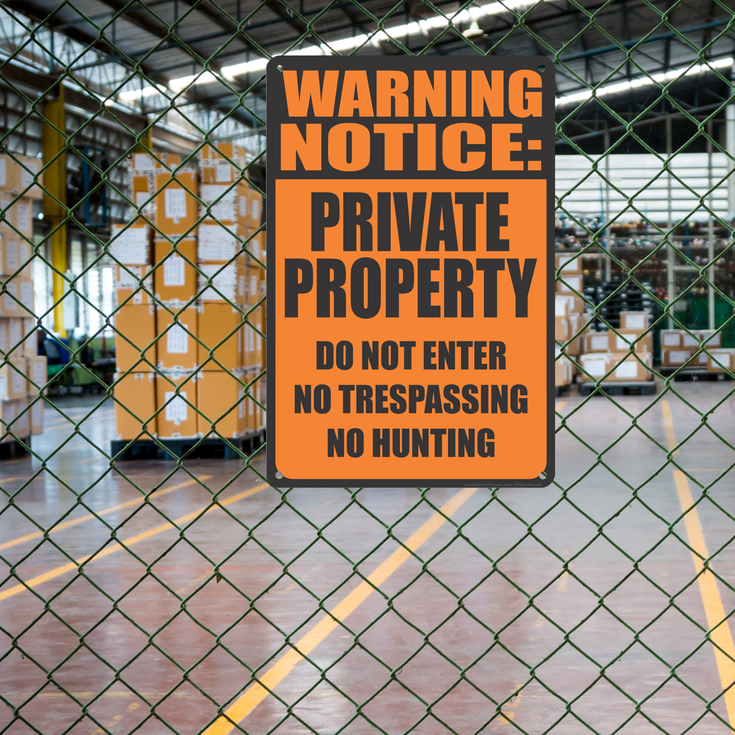 ATX CUSTOM SIGNS Property Warning Sign | Wayfair