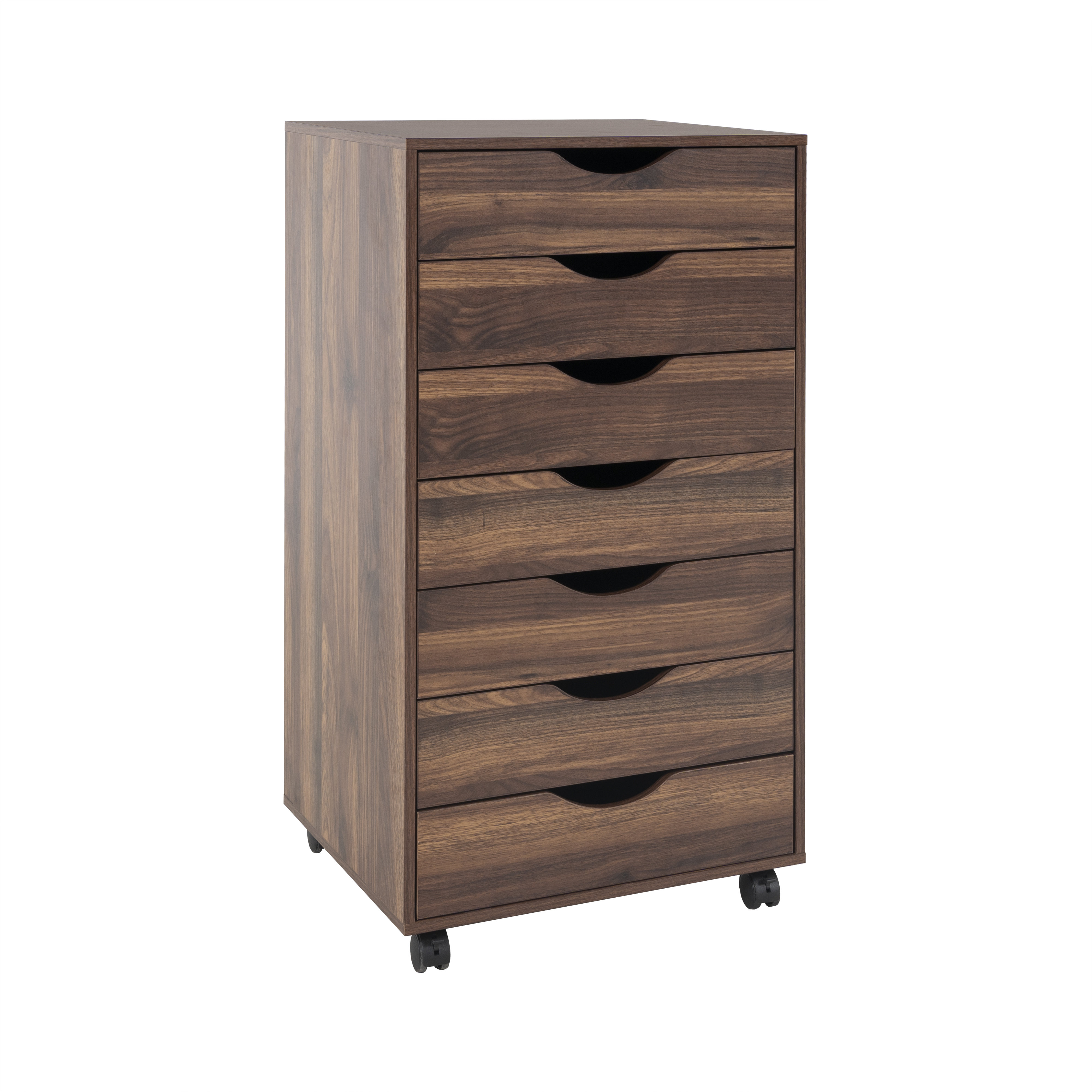Latitude Run® Garysburg 7-Drawer Office Storage File Cabinet on Wheels ...