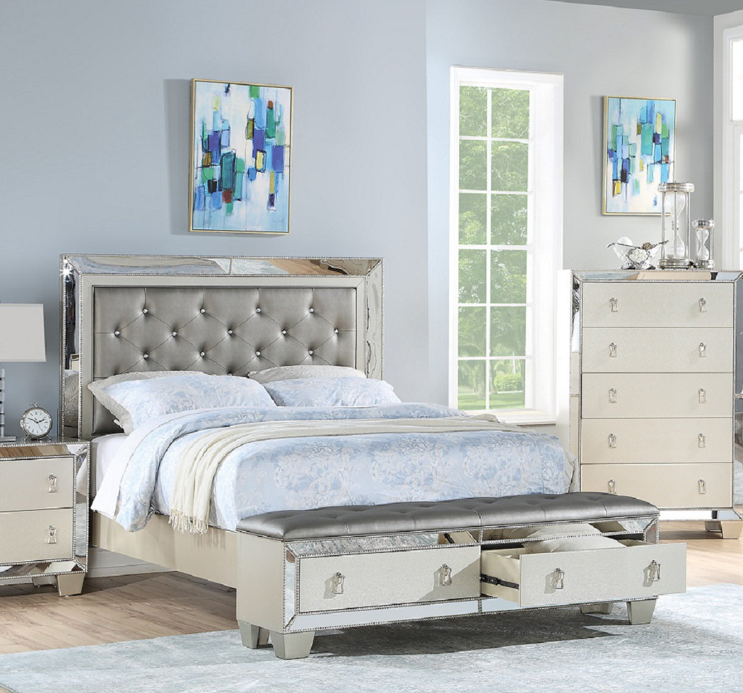 House of Hampton® Mitsie Upholstered Storage Standard Bed | Wayfair