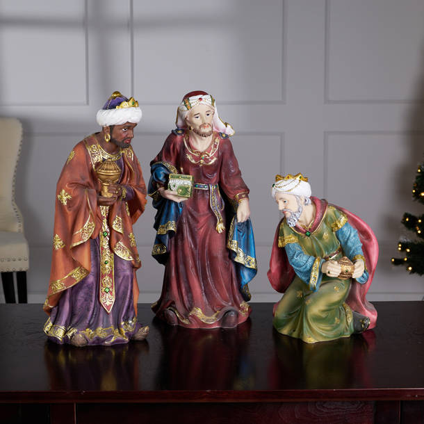 Brite Ideas 3 Piece Wisemen LED Lighted display Set & Reviews | Wayfair