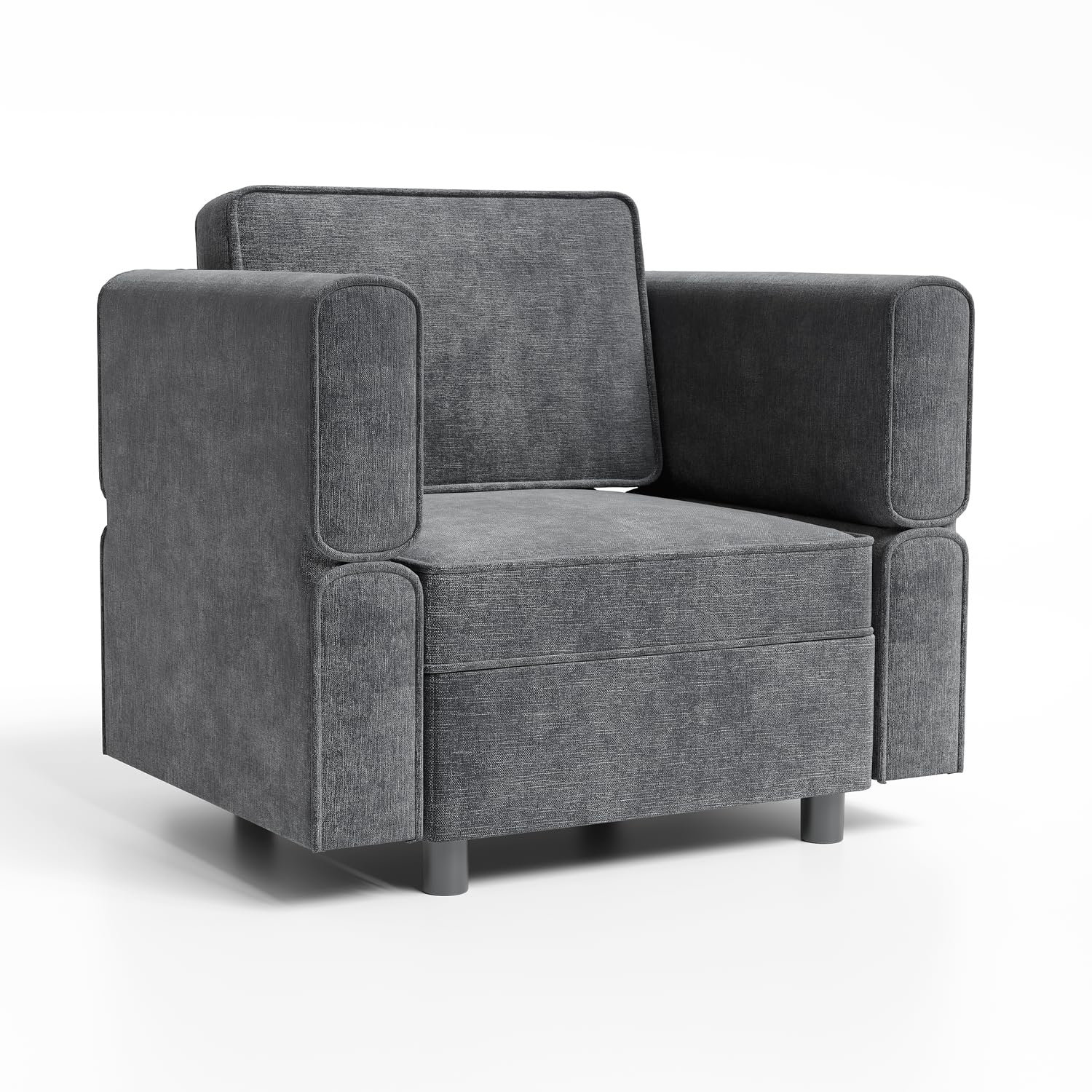ZACOO Single Sofa With Storage, Comfortable Sectional Couches And Sofas ...