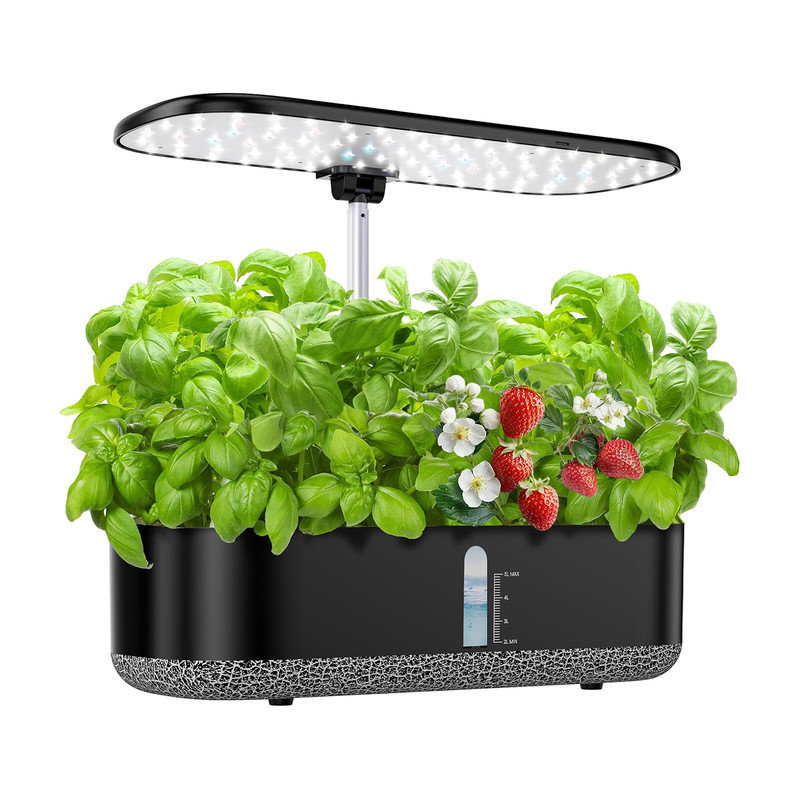 Kiflic Large Hydroponics Growing System 14 Pods, Indoor Herb Garden ...