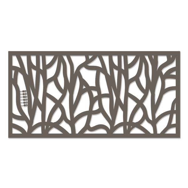 Grid Axcents 2 ft. H x 4 ft. W Polyethylene Privacy Screen & Reviews ...