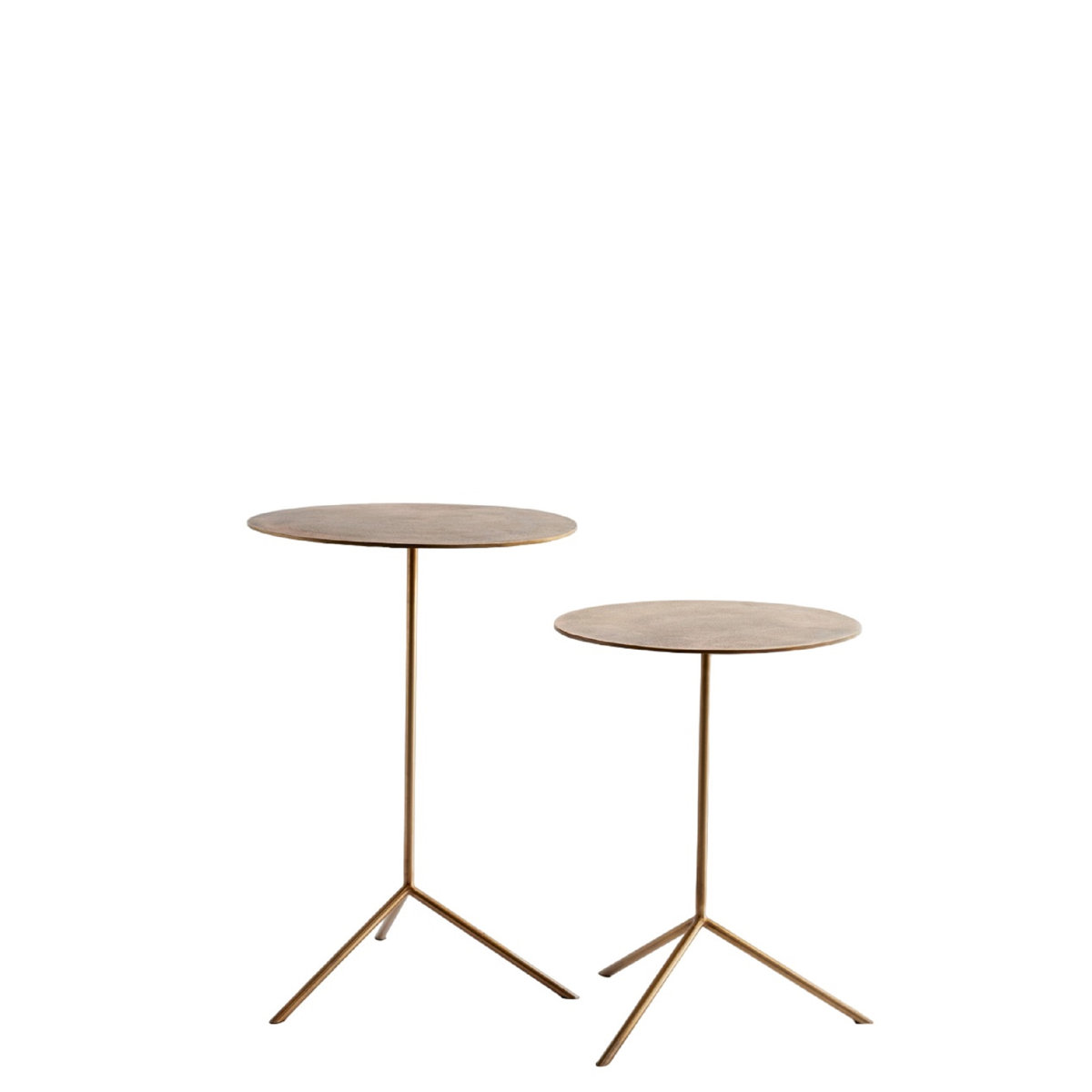 AllModern Alesha 2 Piece Nesting Table Set & Reviews | Wayfair