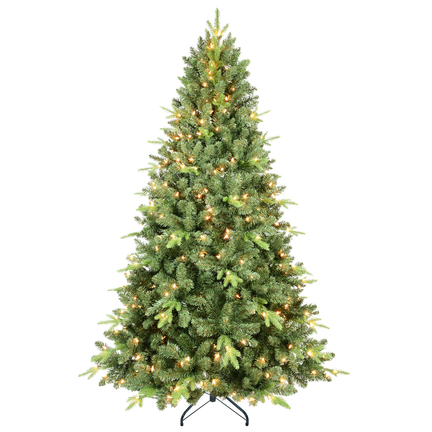 Latitude Run® Automated Structure Christmas Tree with Lights | Wayfair