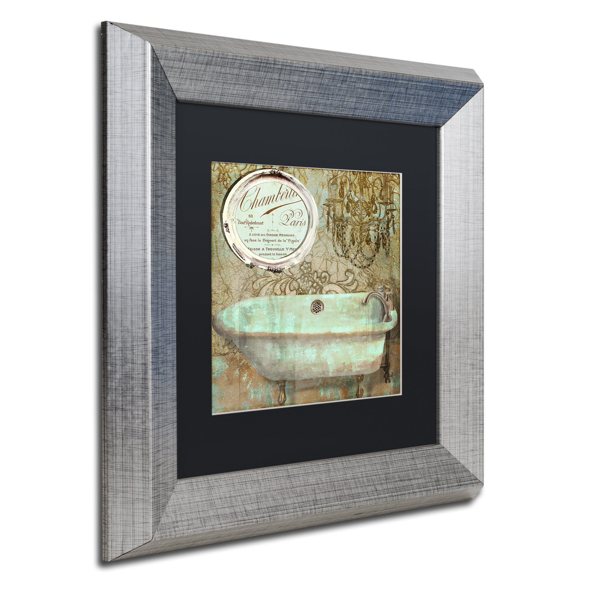 Lark Manor™ Jadaya 'Salle de Bain IV' by Color Bakery Framed Graphic ...