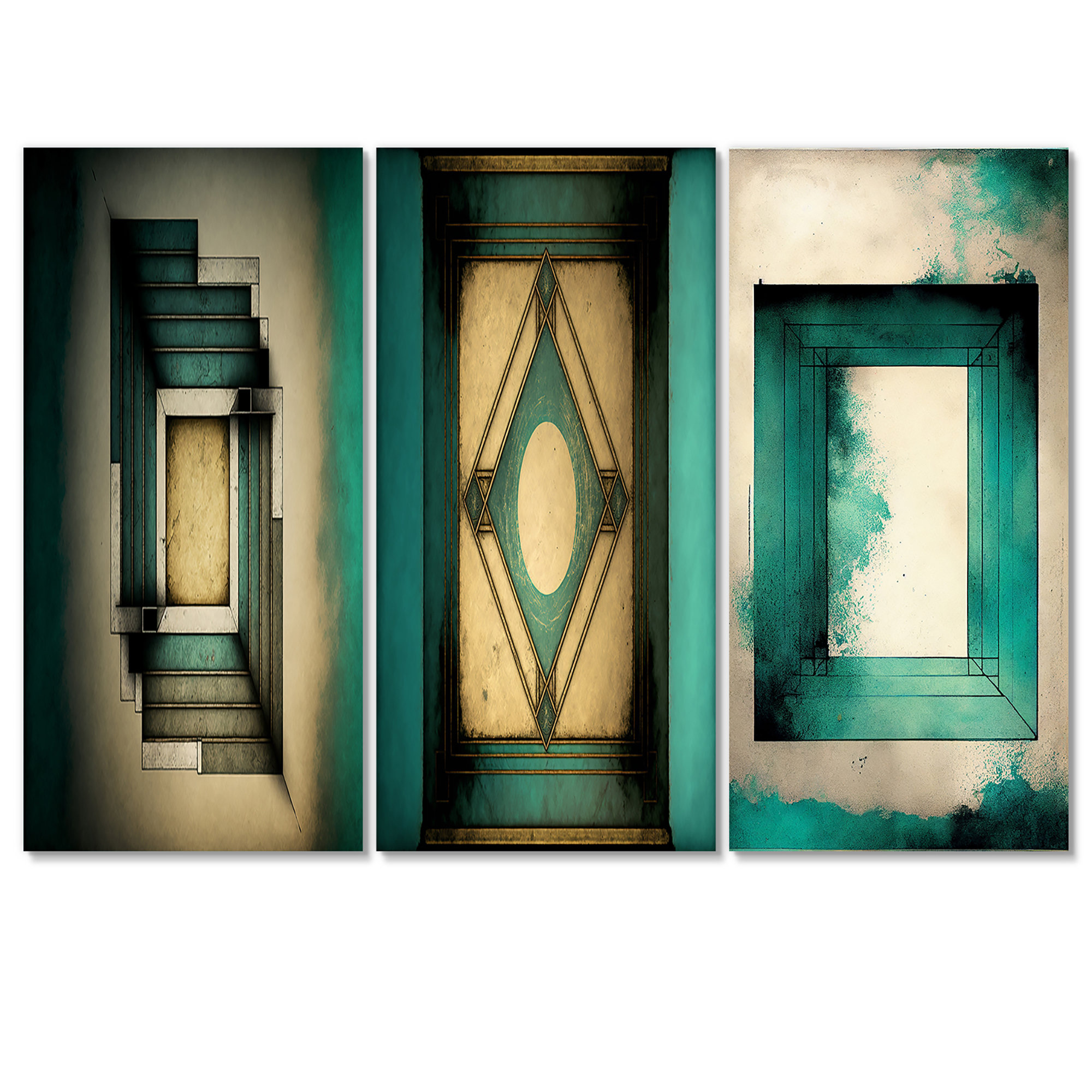 Design Art Impermanence Japanese Vintage Art IV 3 Pieces | Wayfair