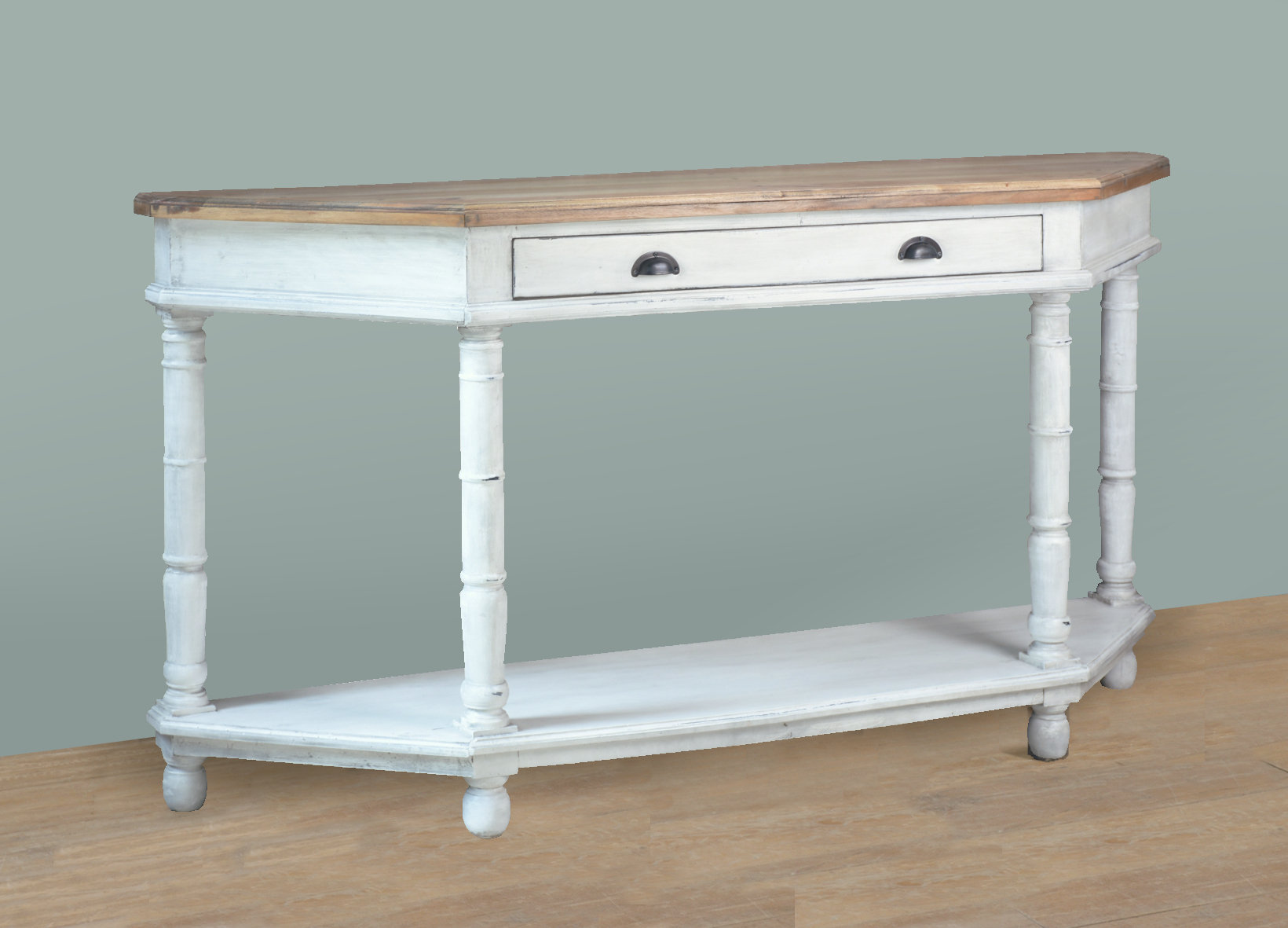 Sunset Trading 72" Solid Wood Console Table | Wayfair