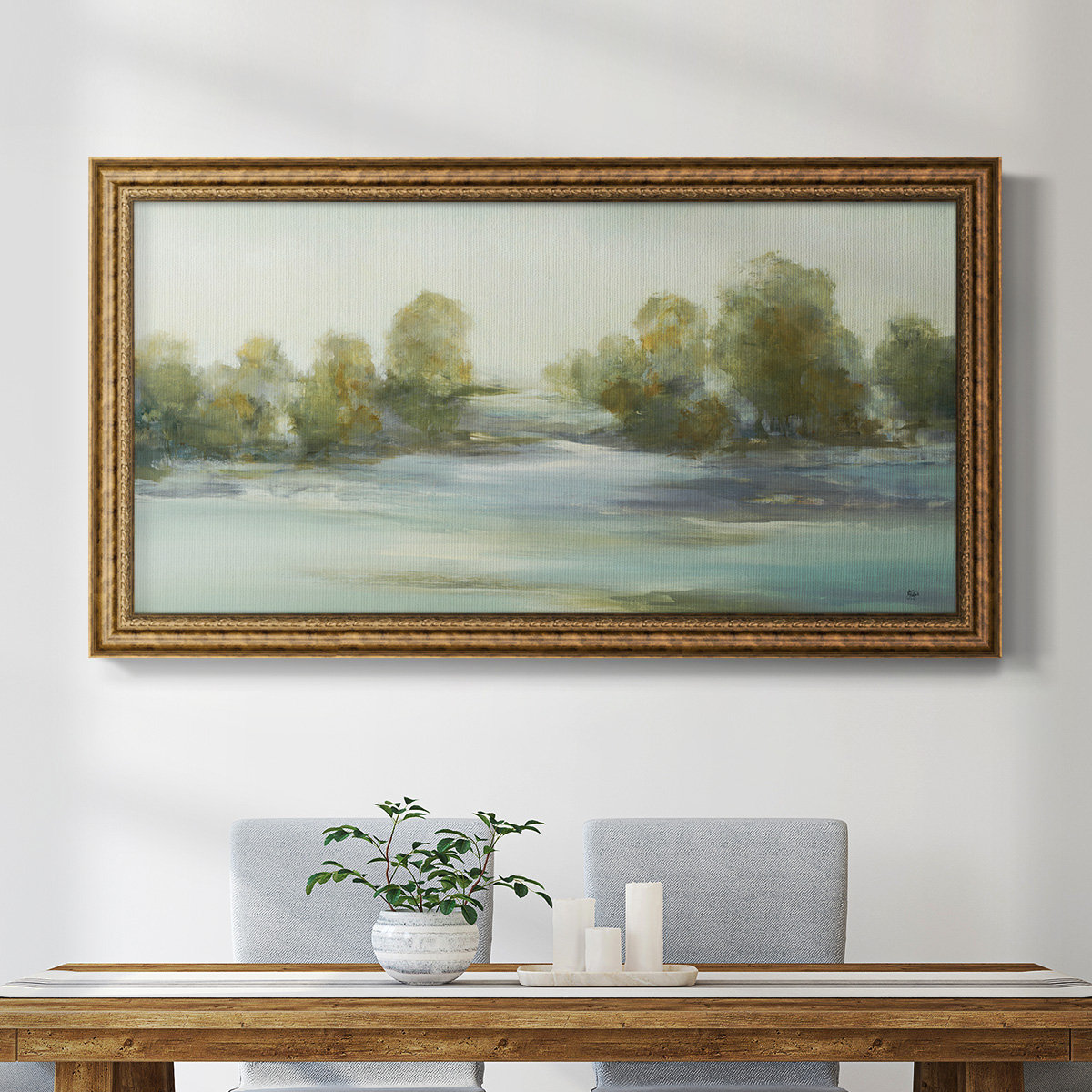 Red Barrel Studio® Soothing Scenery III - Single Picture Frame Print on ...