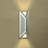 Everly Quinn Faustine LED Wall Sconces Set of 2, Glam Mirror Lights ...