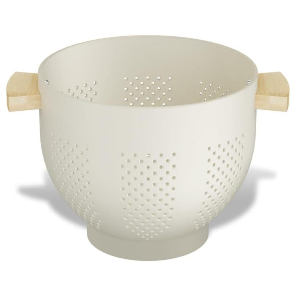 Toledo Bath & Kitchen Colanders With Wood Handle - Kitchen Essential ...