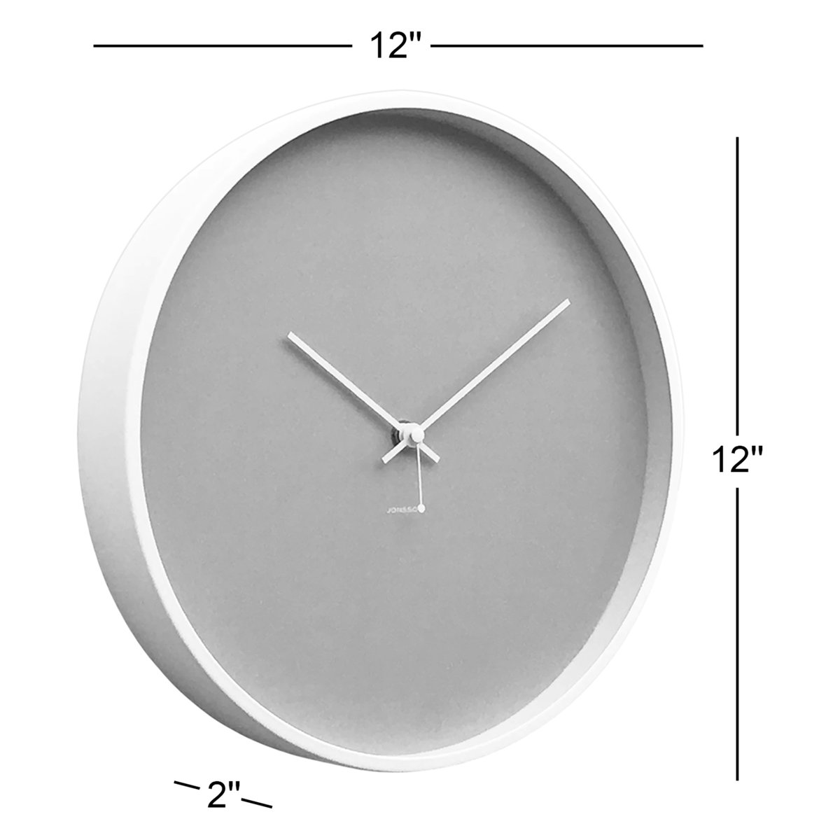 JONSSON Timeware NADA 11.5" Wall Clock & Reviews | Wayfair