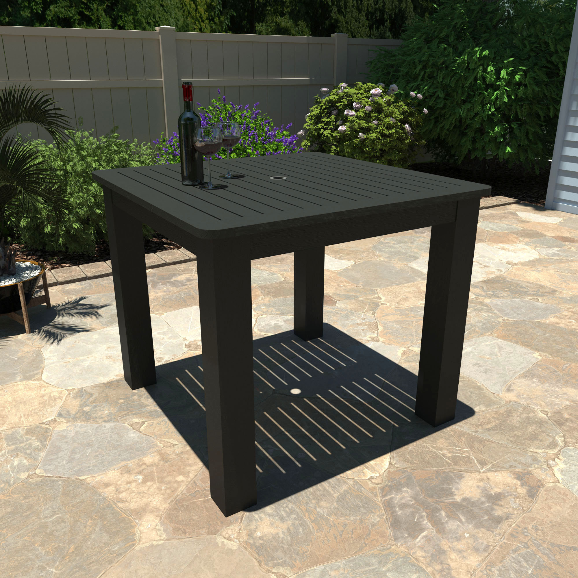 Hokku Designs Zuheily Square 42X42 Counter Dining Table | Wayfair