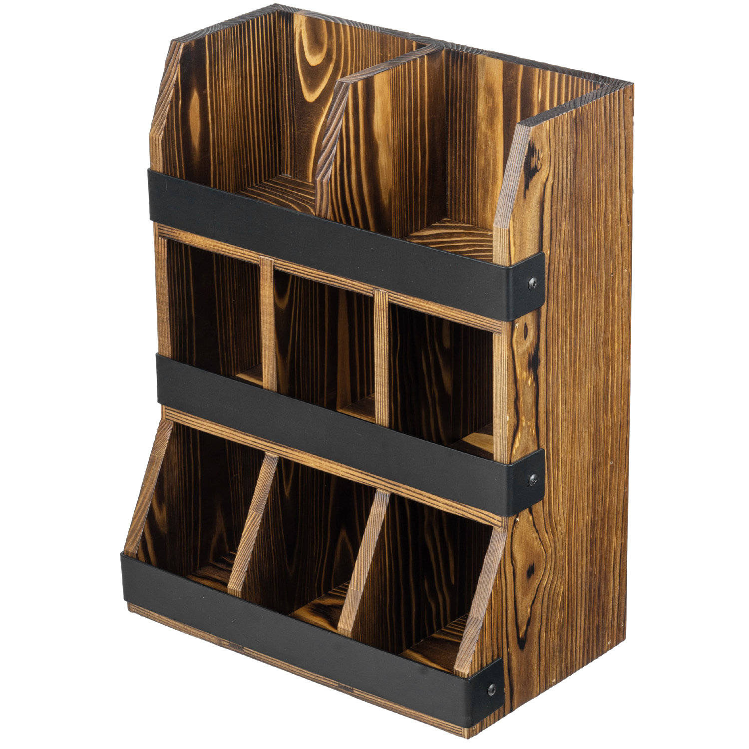 MyGift Wall Mounted 3 Tier Tea Bag And Cup Storage Rack - Wayfair Canada