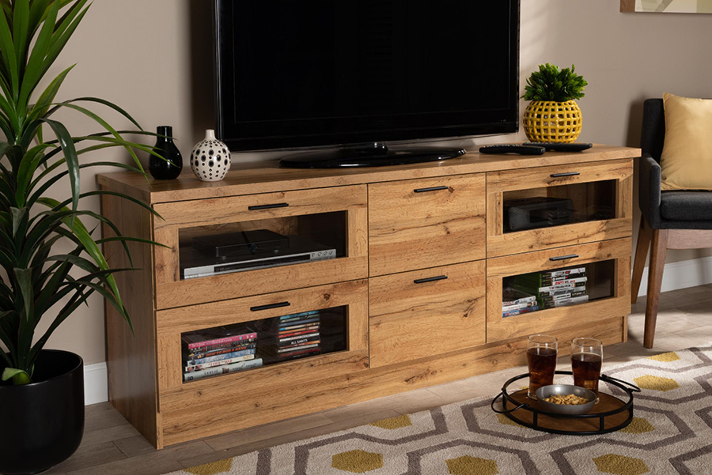 Union Rustic Alphus 63'' Media Console & Reviews | Wayfair