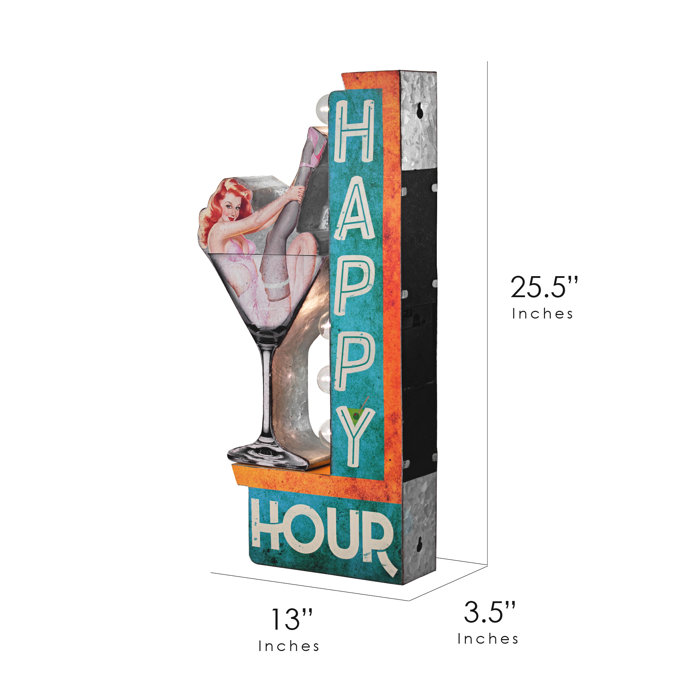 Trinx Happy Hour Wall Décor & Reviews | Wayfair