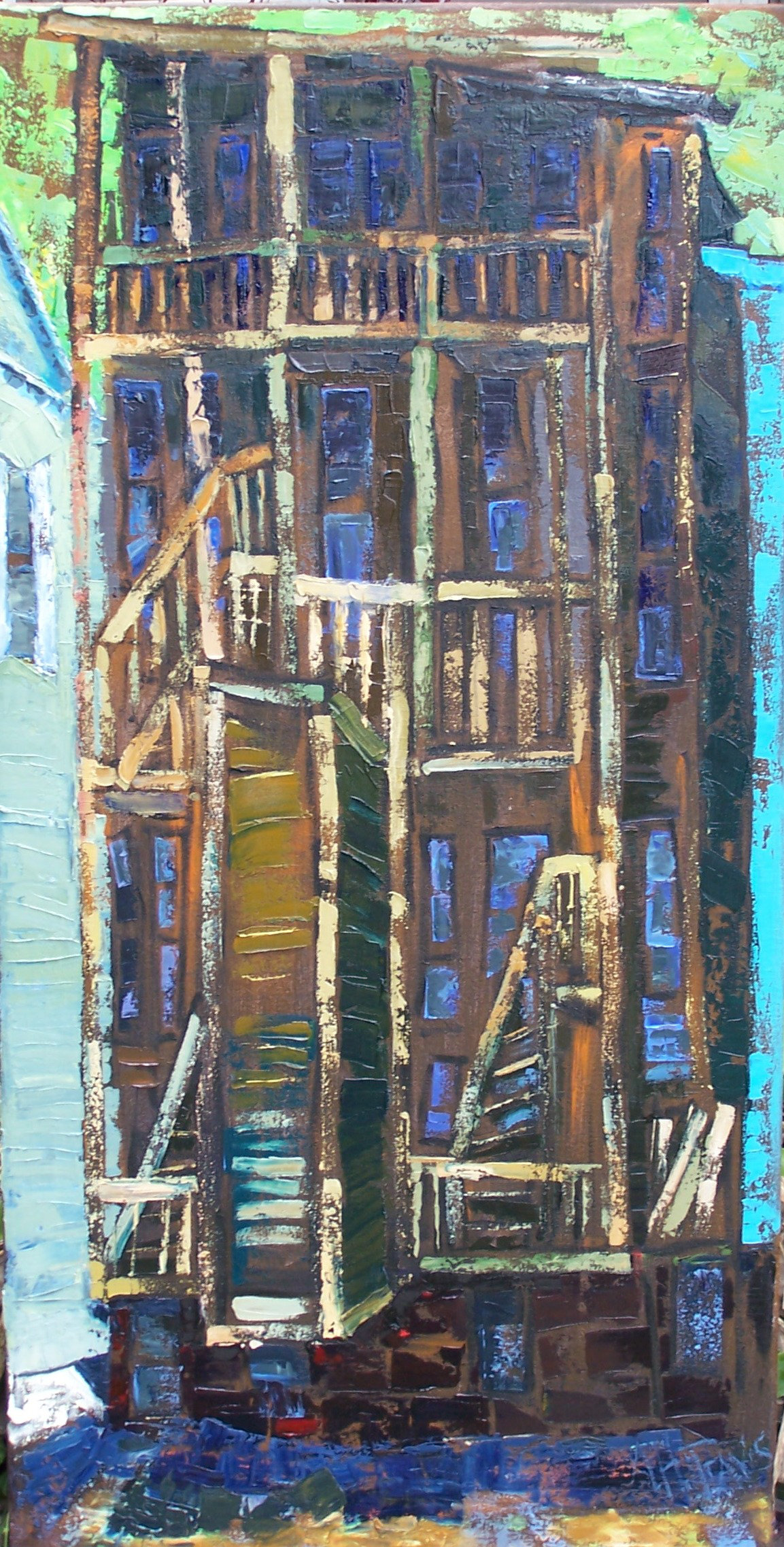 Platinum Art Group One-of-a-Kind Original Alix Halman Travis 'View on ...