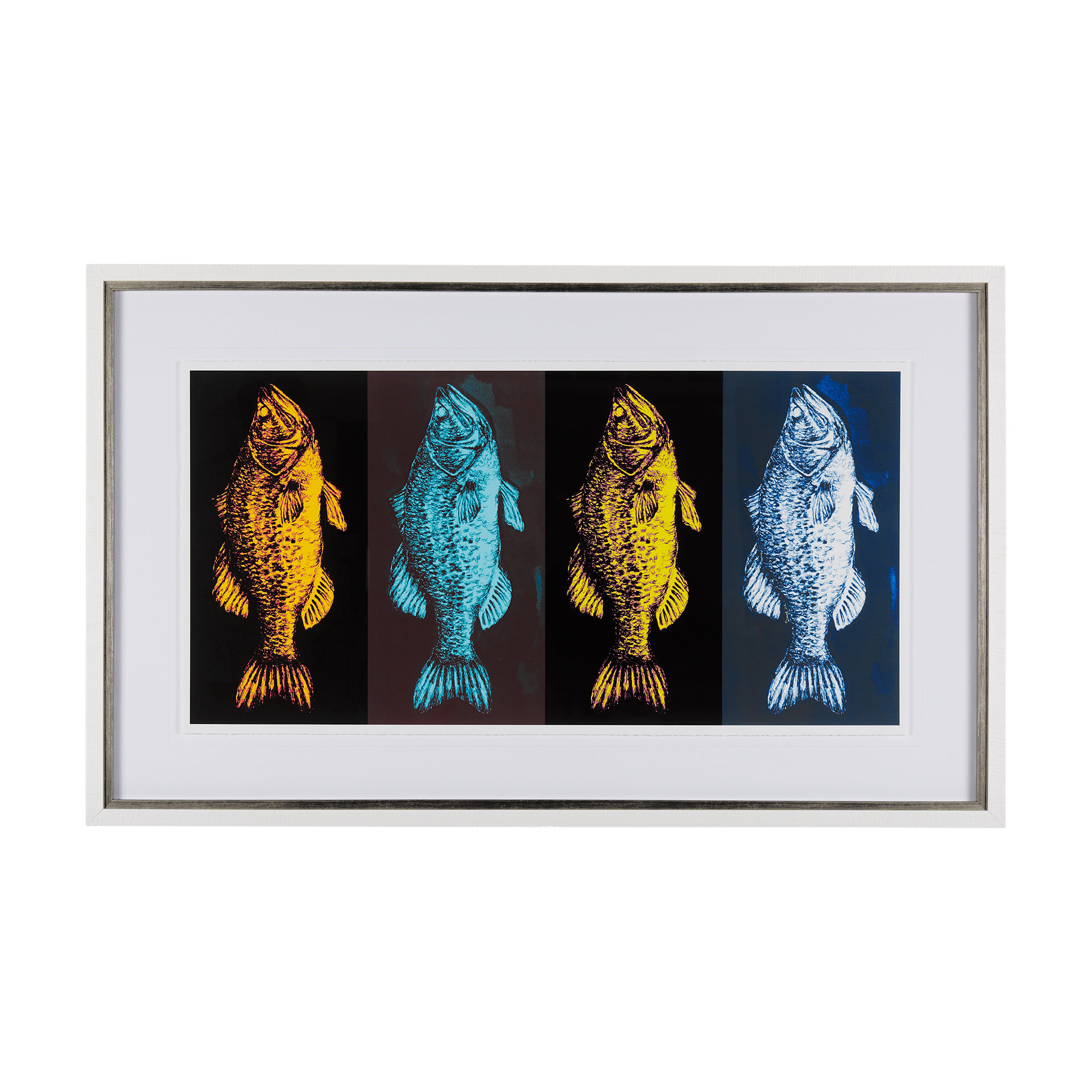 Rosecliff Heights Largemouth Bass Print 4 In 1 Framed On Paper Print ...