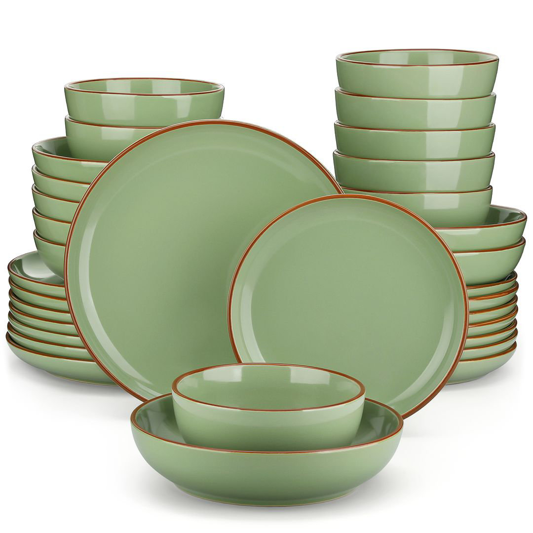Latitude Run® 32 Pieces Stoneware Dinnerware Set, Service For 8 ...