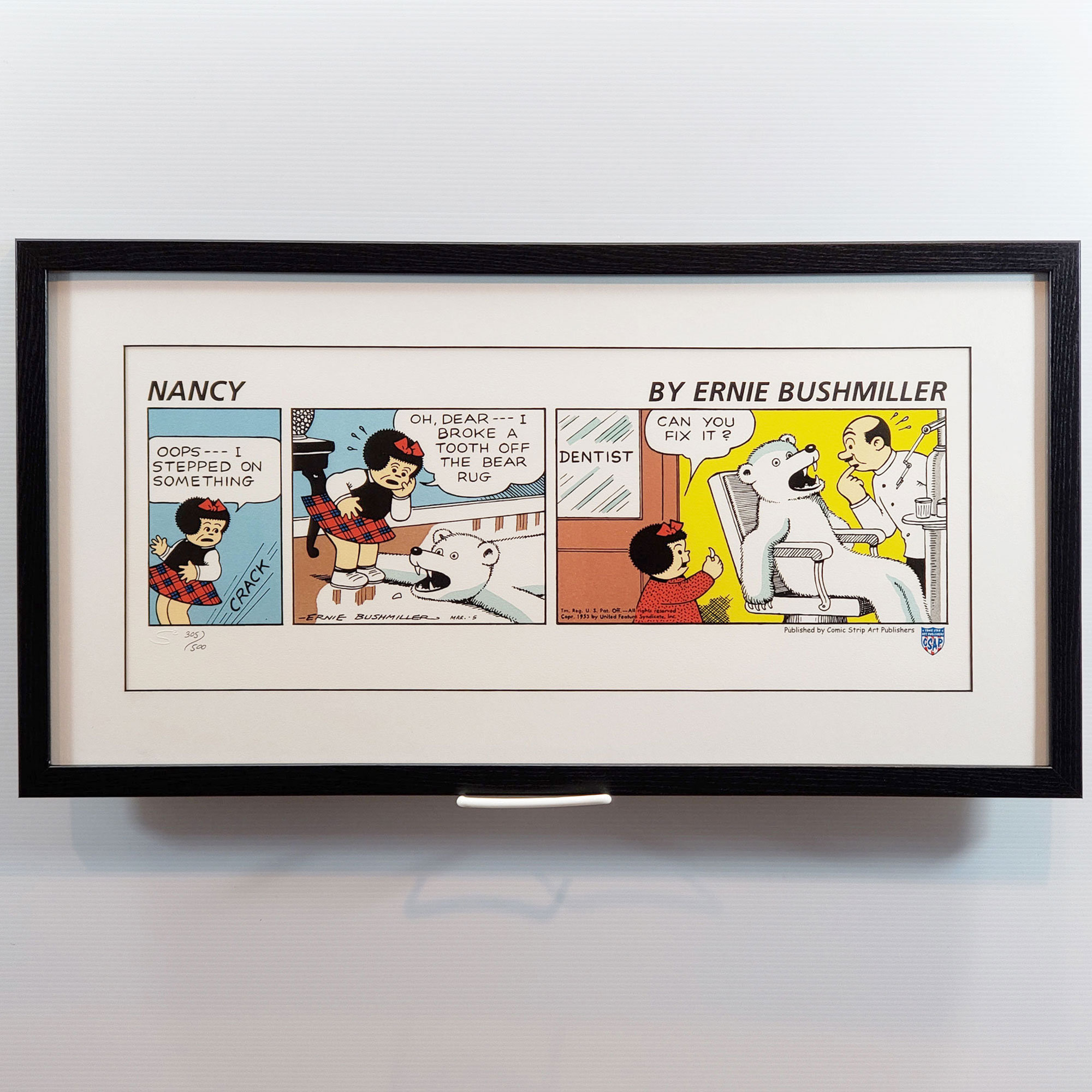 Barker Animation Tooth Spoof - Picture Frame Graphic Art Print on Paper ...