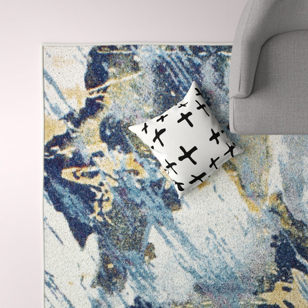 Hashtag Home Coughlin Abstract Rug & Reviews | Wayfair