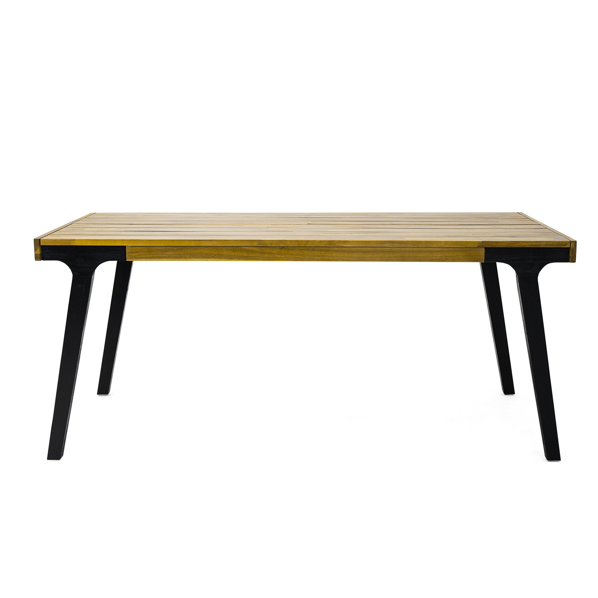 George Oliver Wood Rectangular Dining Table - Protected, , 50.24 Lb ...