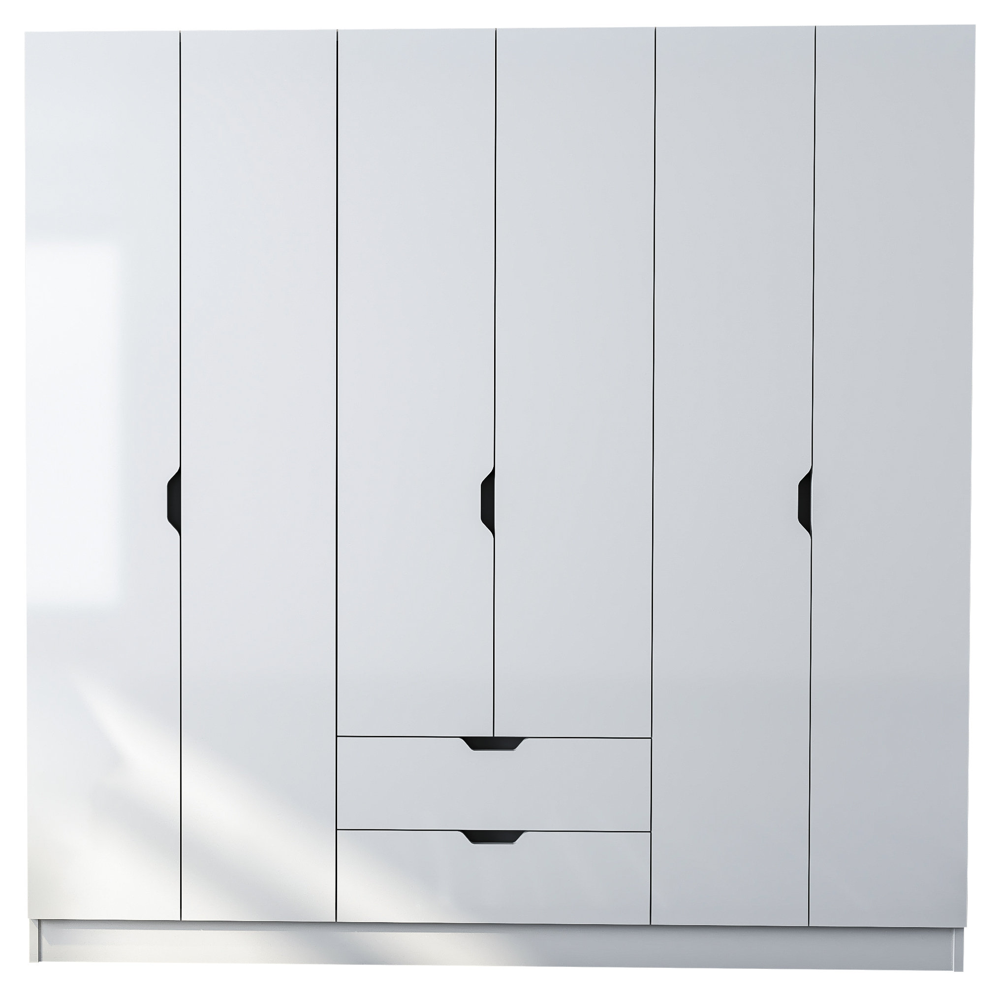 Brayden Studio Balltown 6 Door Wardrobe | Wayfair.co.uk