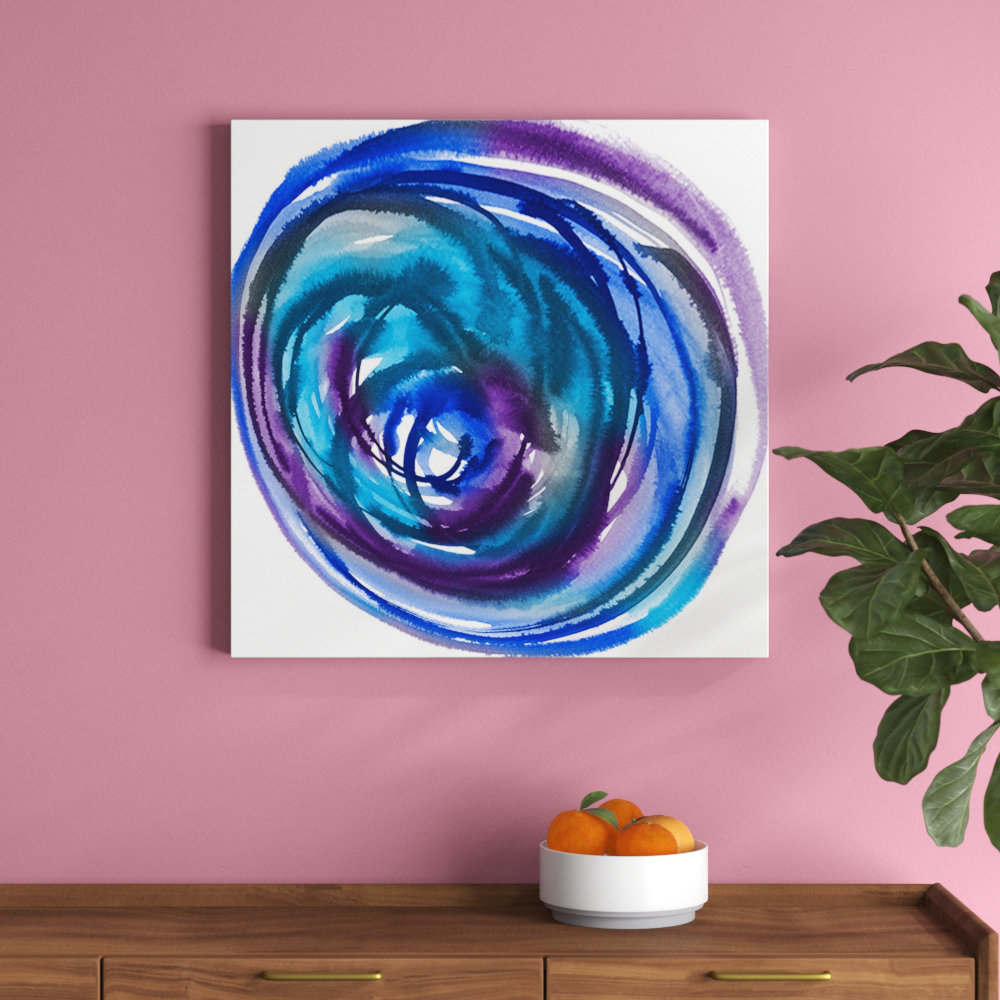 Ebern Designs 'Condensed Form' Painting Print on Wrapped Canvas | Wayfair