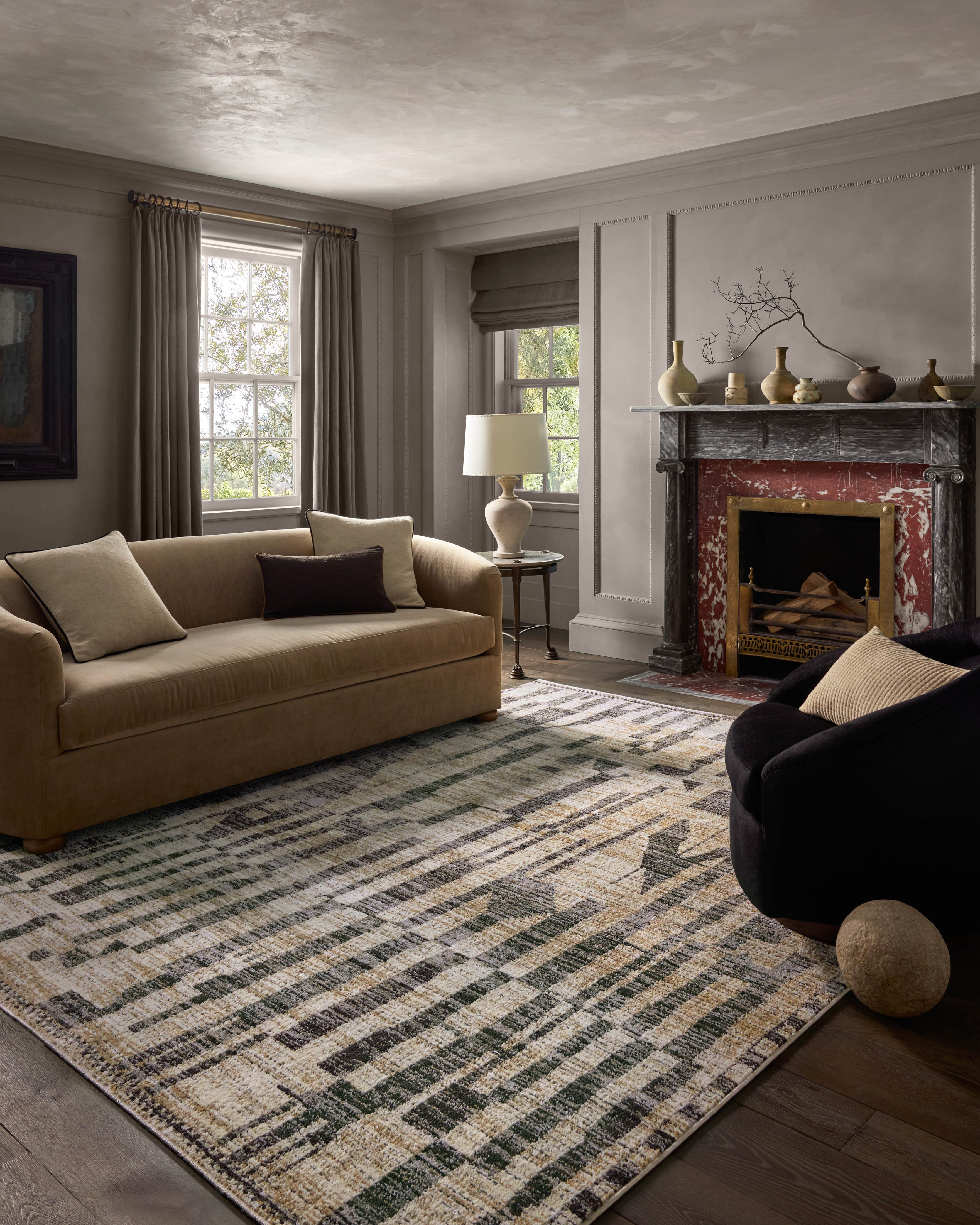 Jeremiah Brent x Loloi Bleecker Beige / Stone Area Rug - Wayfair Canada