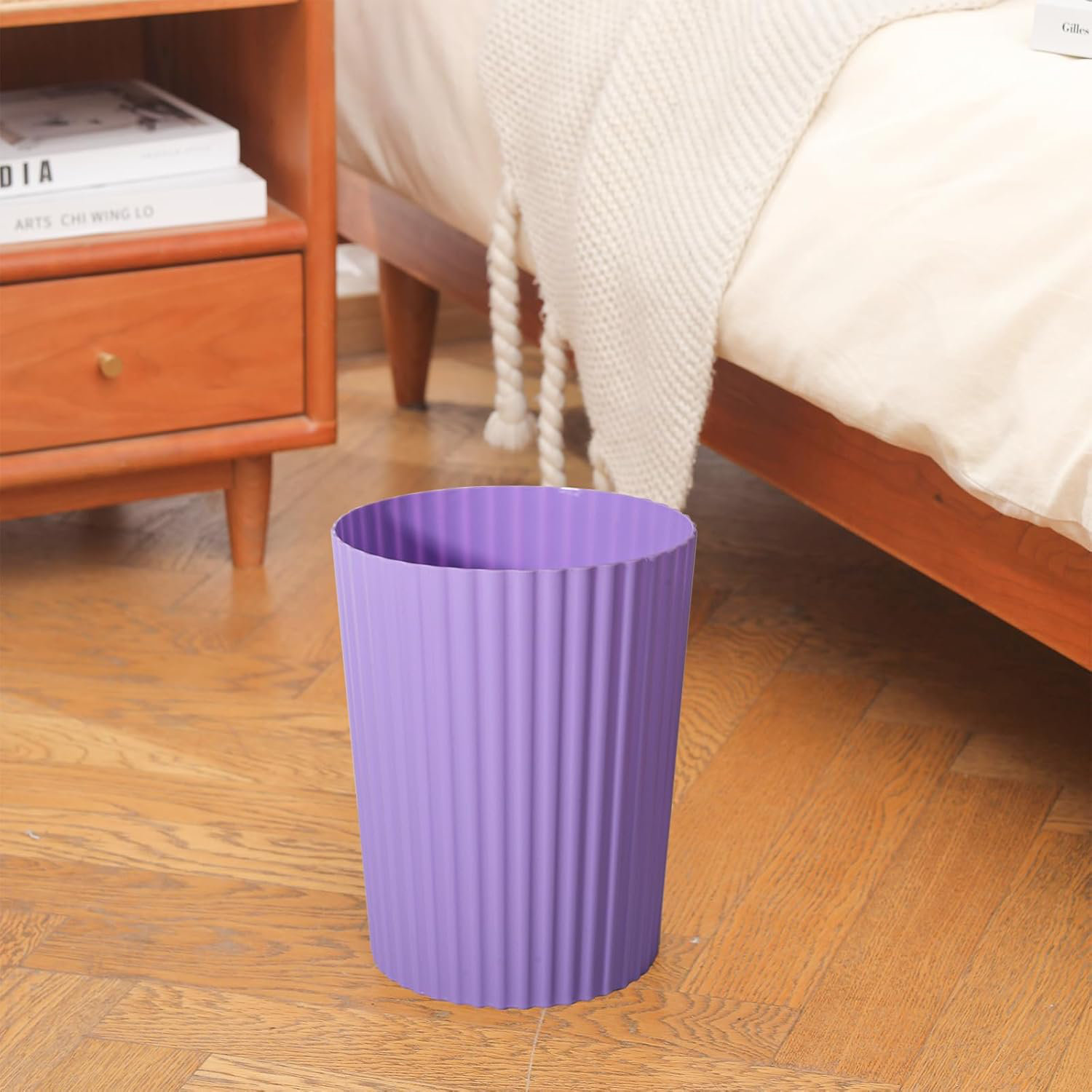 Ivy Bronx Plastic Small Trash Can - Ideal for Bathrooms and Kitchens ...