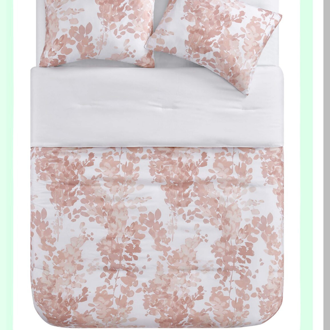 Red Barrel Studio® Floral Bliss 3-Piece Comforter Set - Sofia Rose Print Bedding with Matching ...
