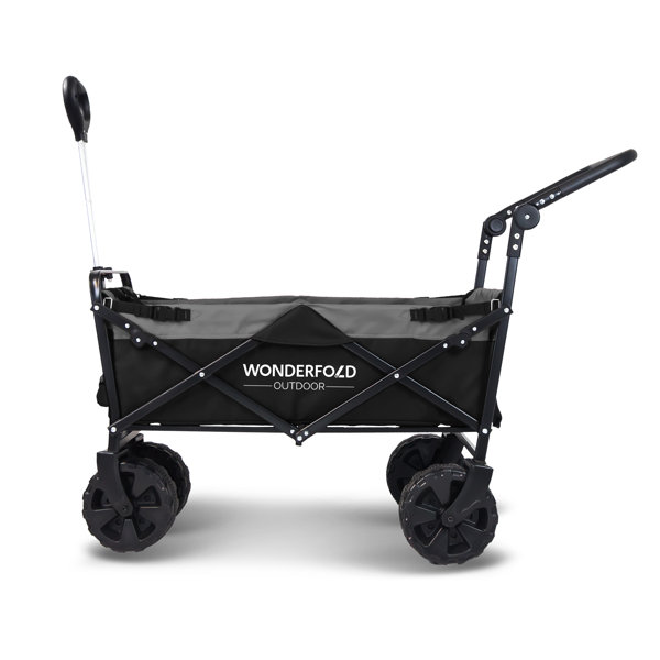 WonderFold Outdoor Wonderfold S2 Push & Pull Folding Wagon With Beach ...