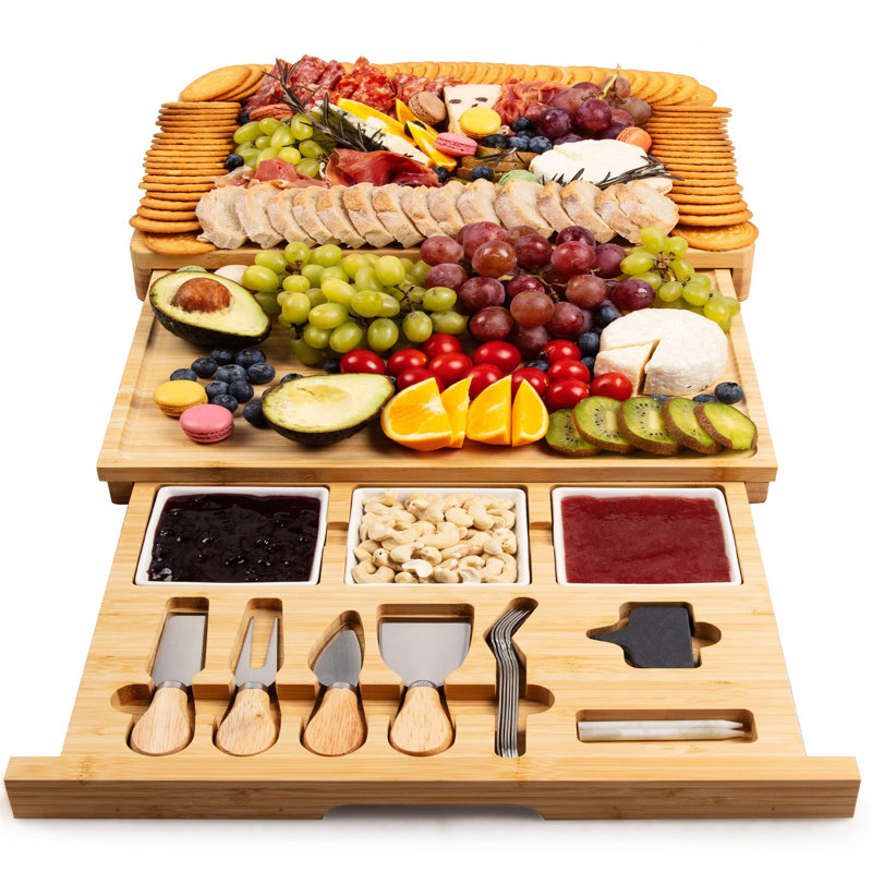 Mint Pantry® Extra Large Charcuterie Board Set, | Wayfair