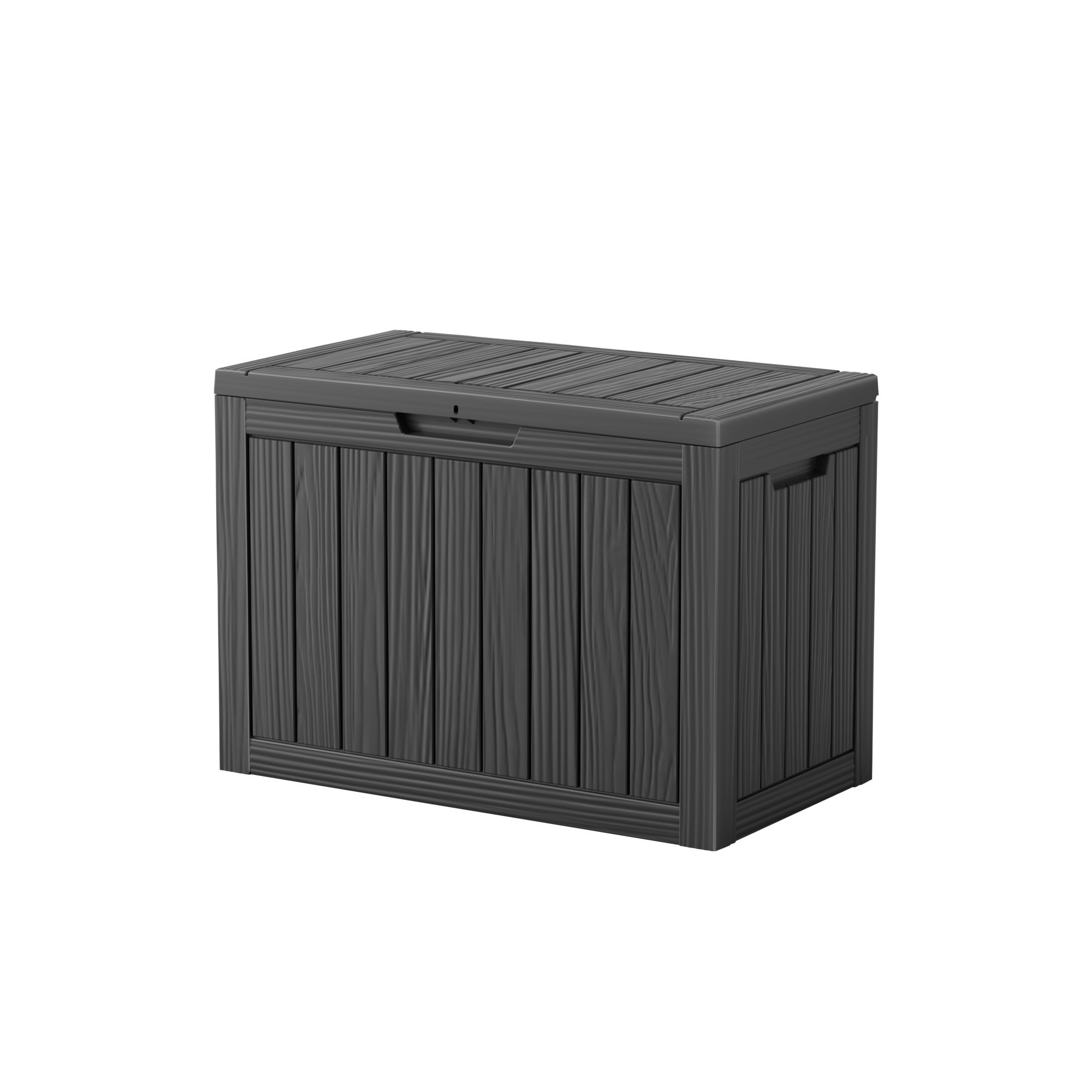 Kimi 30.8'' W 45 Gallons Water Resistant Resin Lockable Deck Box in ...