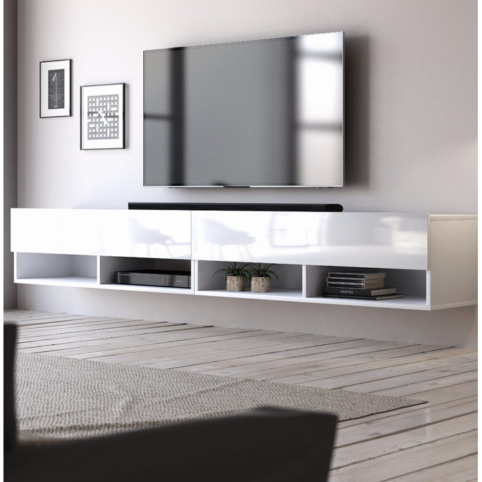 Mercury Row Dolton Floating TV Stand for TVs up to 88" & Reviews ...