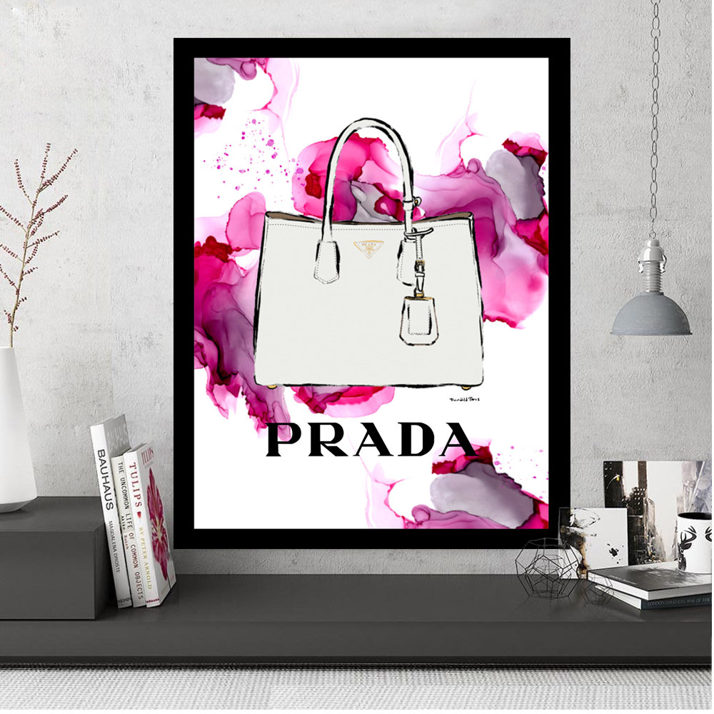 Venice Beach Collections High Fashion Designer Handbag Framed Print ...