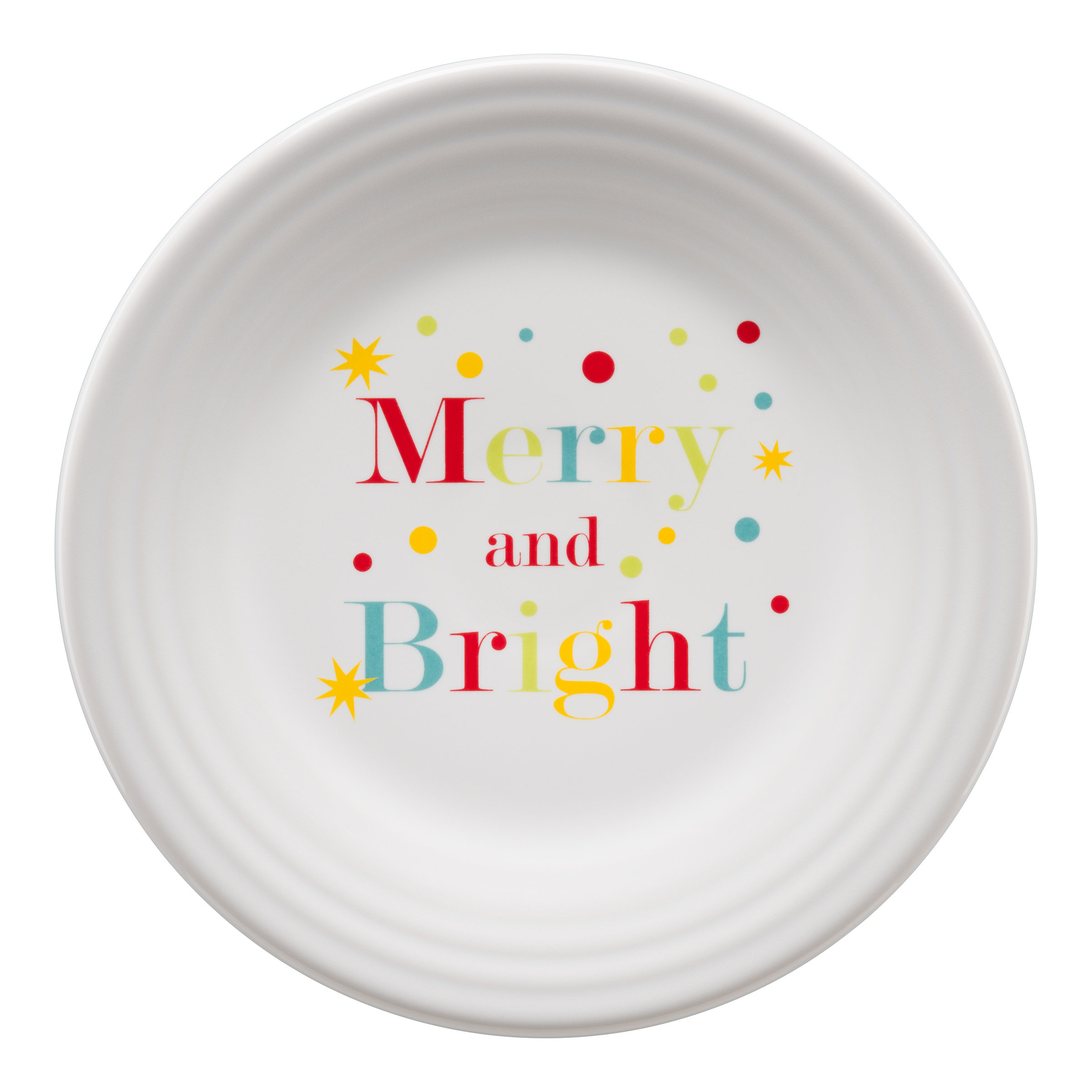 Fiesta Celebration Merry and Bright Classic Rim 9 Inch Luncheon Plate ...