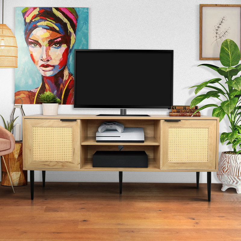 Bayou Breeze Butrus 59'' W Storage Credenza | Wayfair