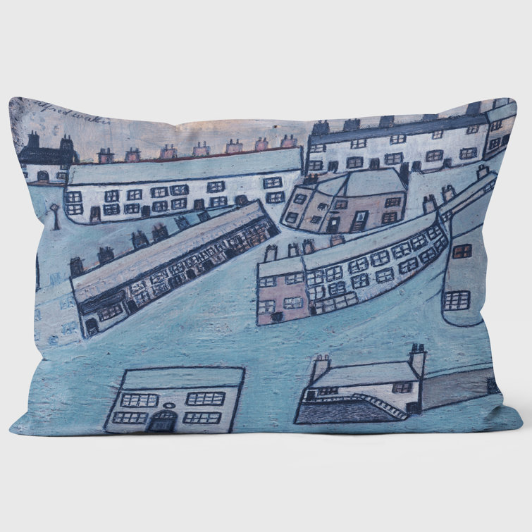 We Love Cushions Houses - Tate - Alfred Wallis Cushion | Wayfair.co.uk