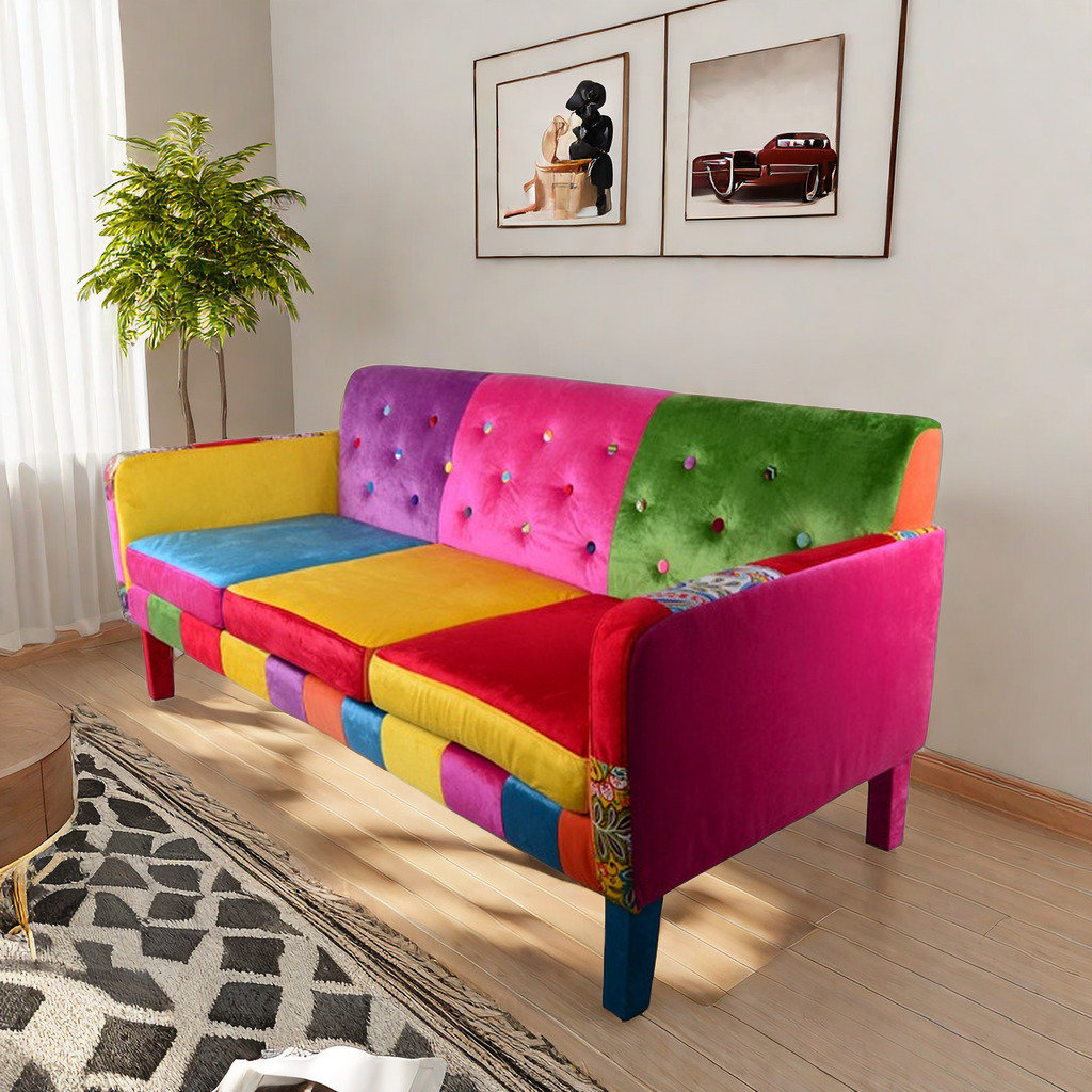 Danbenla design Simple Creative Multi-Color Sofa | Wayfair