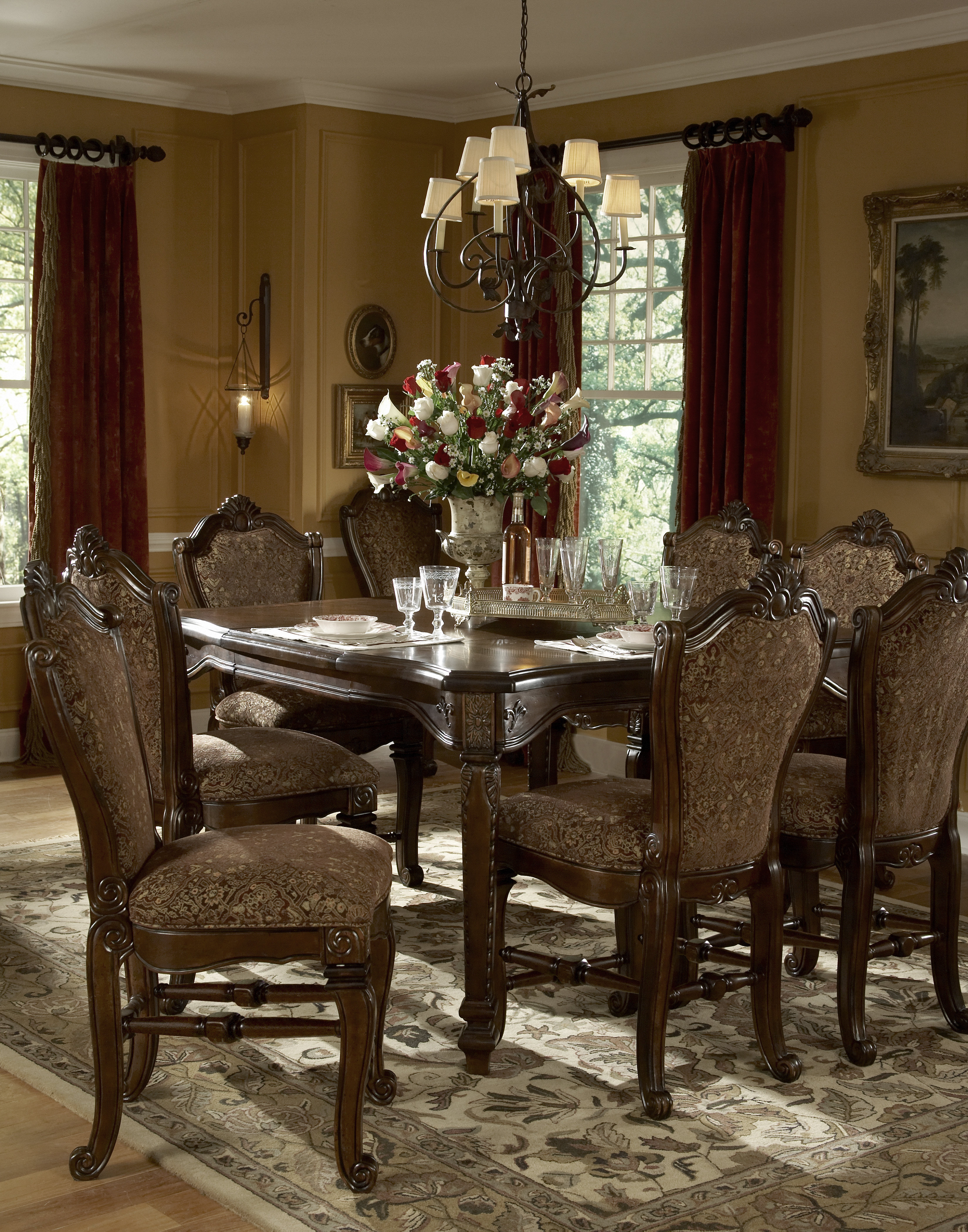 michael amini dining sets