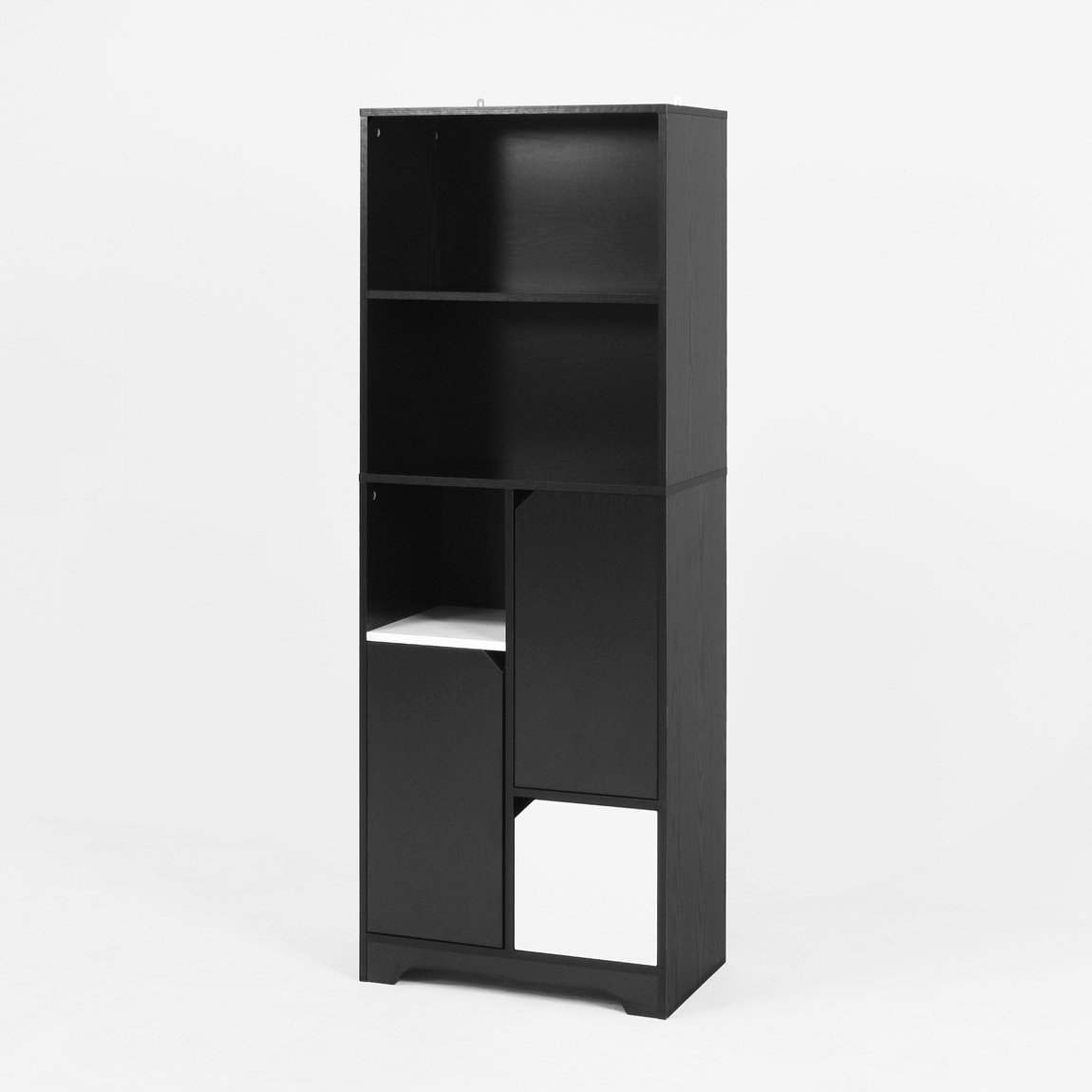 Latitude Run® Large Wooden Storage Cabinet | Wayfair