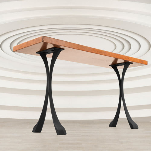 17 Stories Console Table Legs 16"L x 3"W x 28"H 209 Xeni, Modern ...